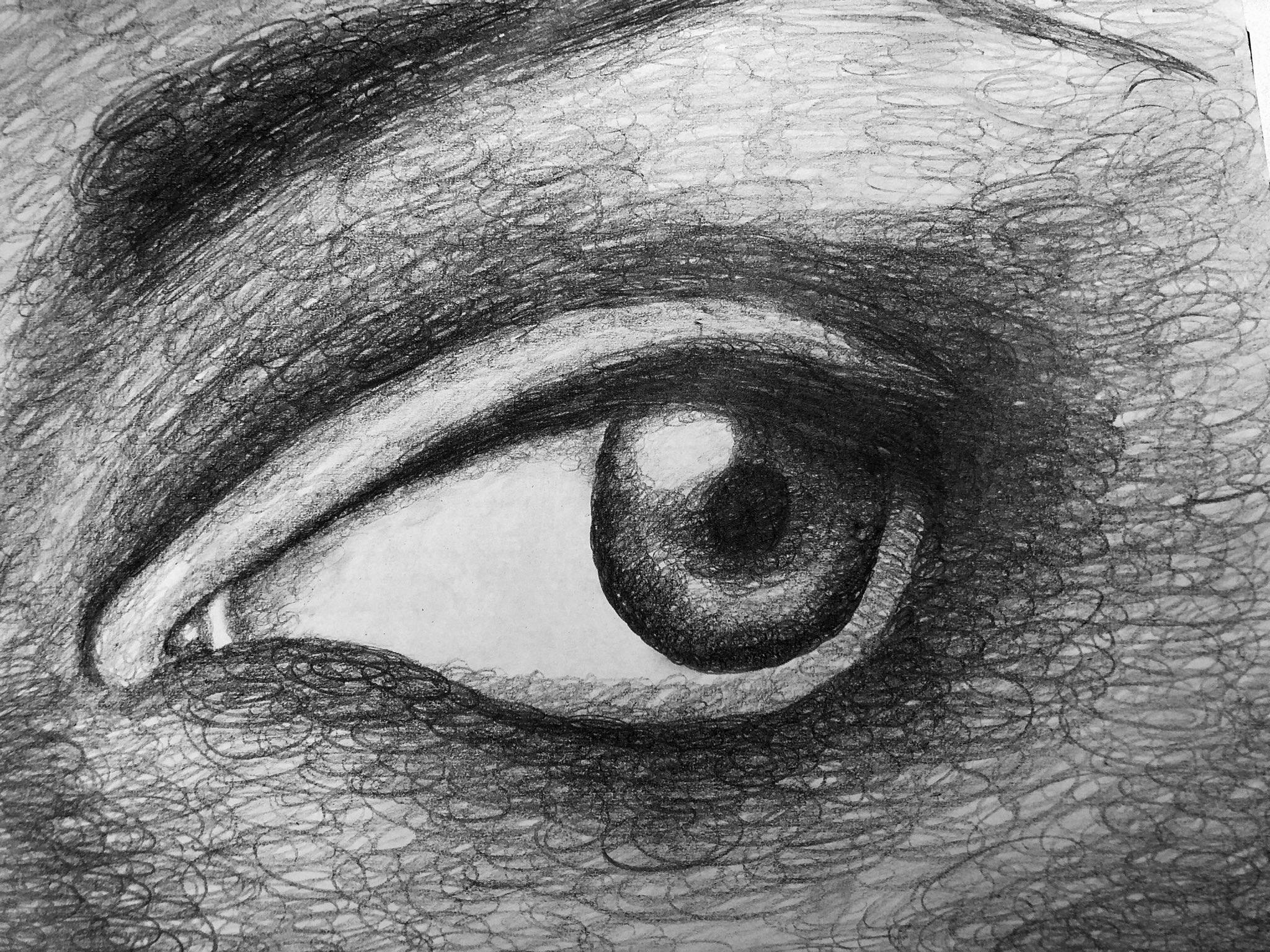 Scumbling Pencil Art