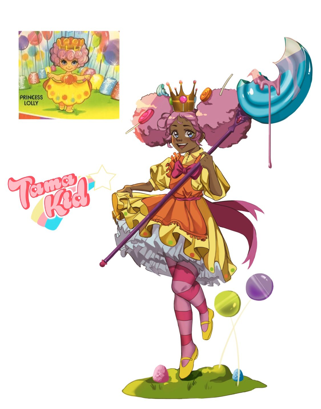 Lolly Candy Land Clip Art