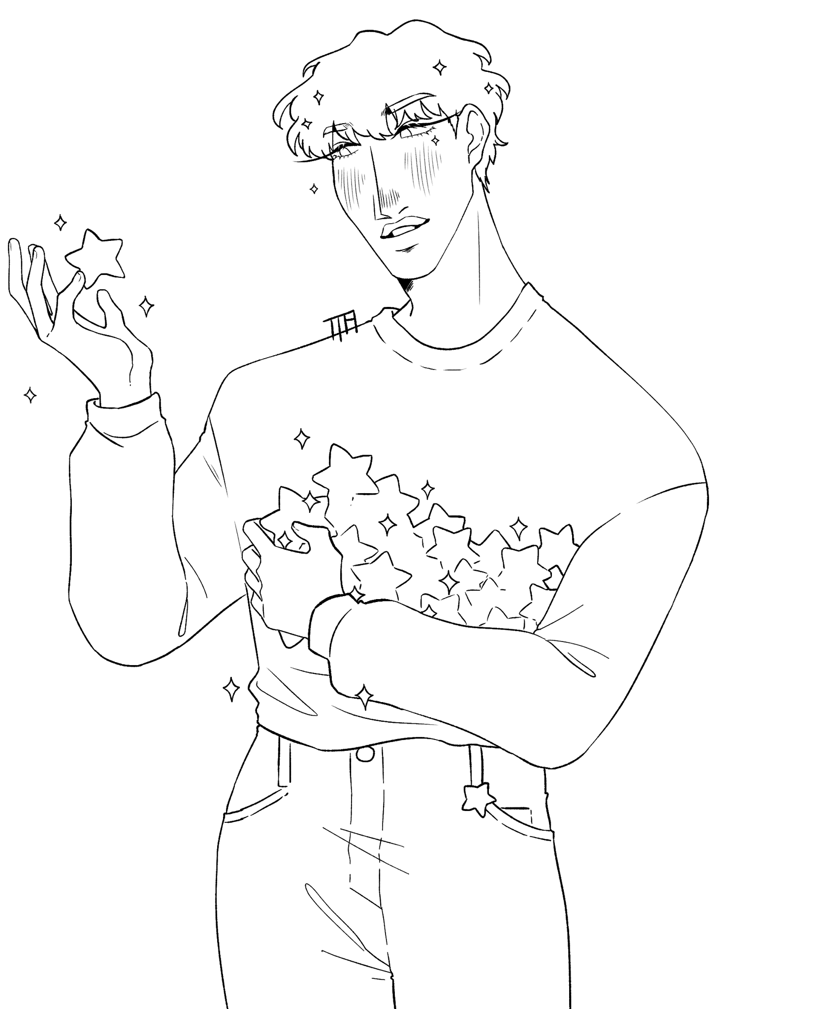 taru🐶commissions open🏵️🍂 on Twitter: "nobody asked but.... progess shots😳😳 ️ ️