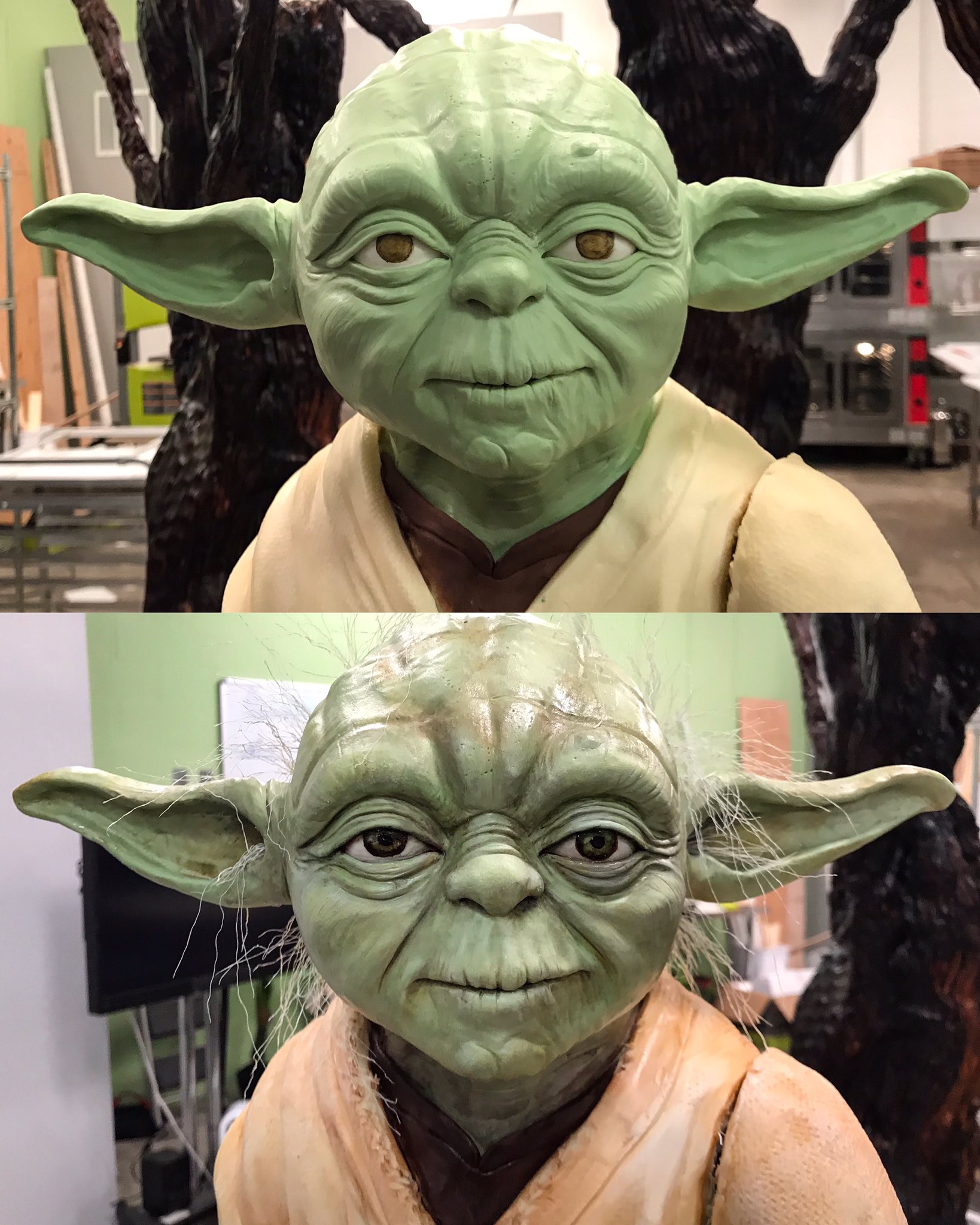 Yoda Head Cake
