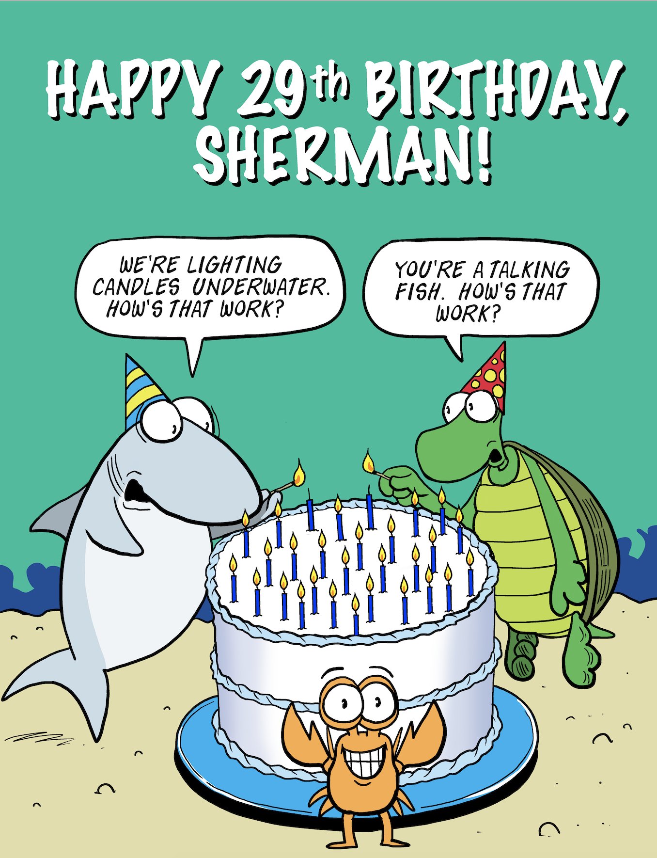 Happy Birthday Work Comic