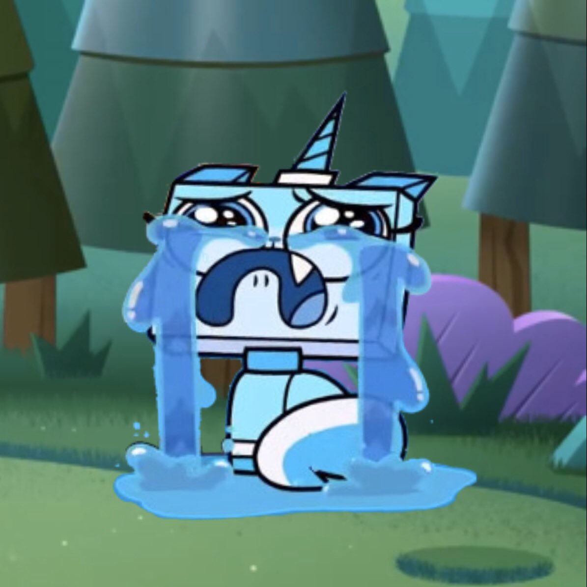 Unikitty Sad Unikitty Projects :: Photos, Videos, Logos, Illustrations