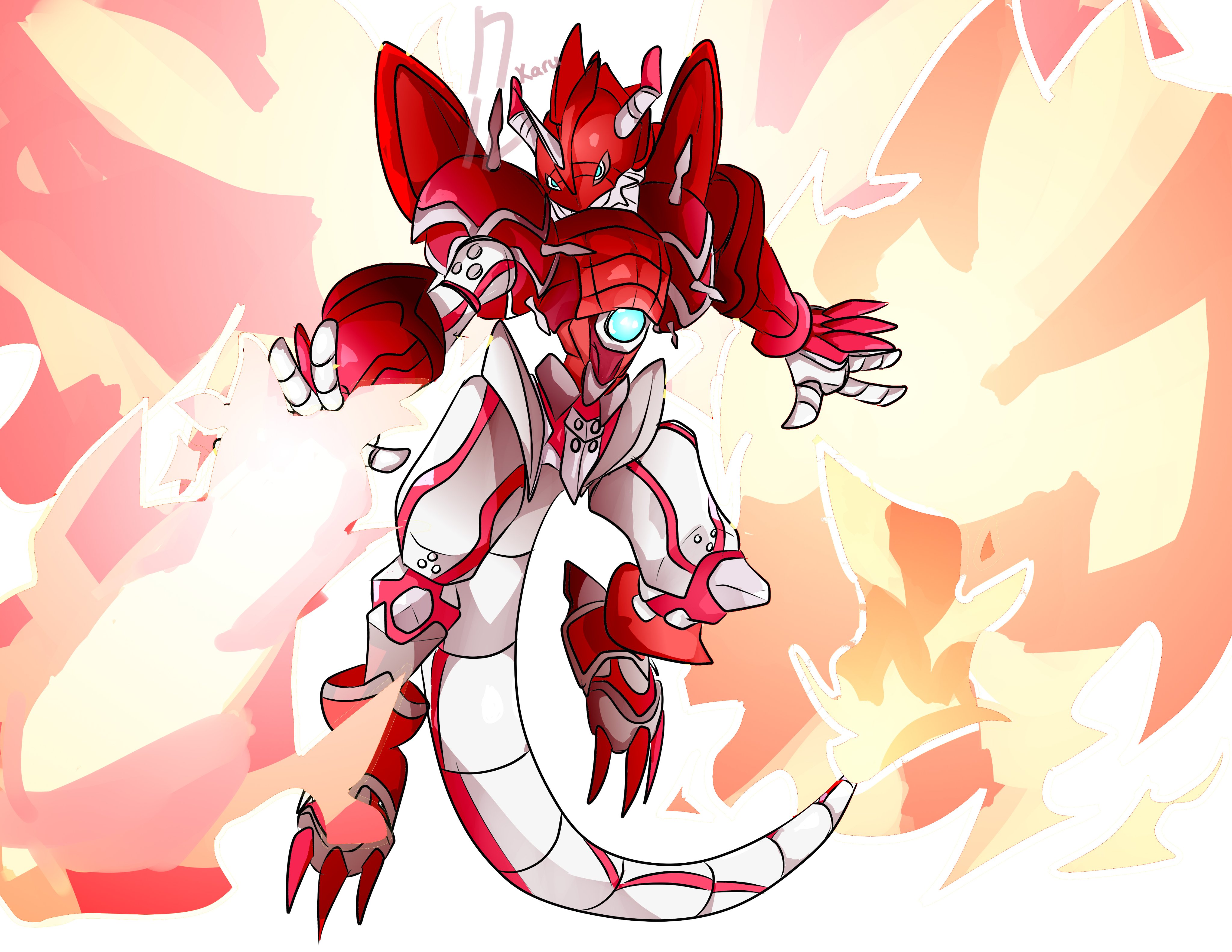 Digimon Shinegreymon Burst Mode