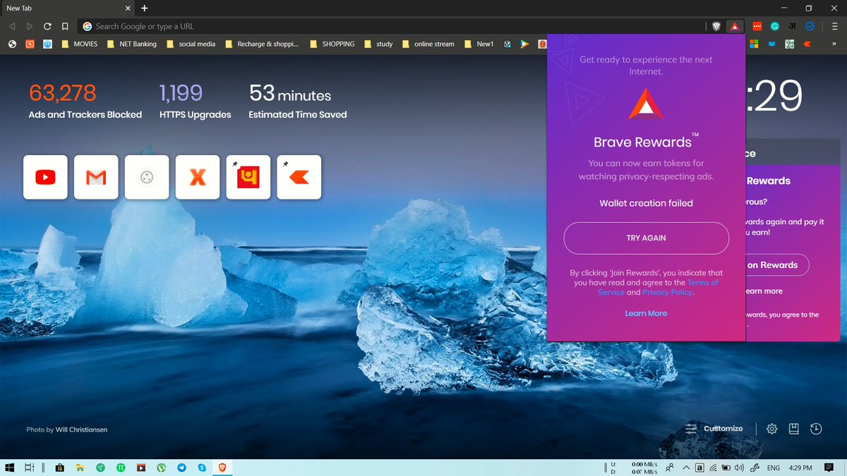 Pushkar Kumar on Twitter: "whenever I launch barve asks me to create the wallet. please tell me ...