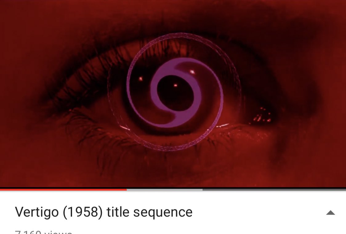 Vertigo Opening Title Sequence Youtube Title