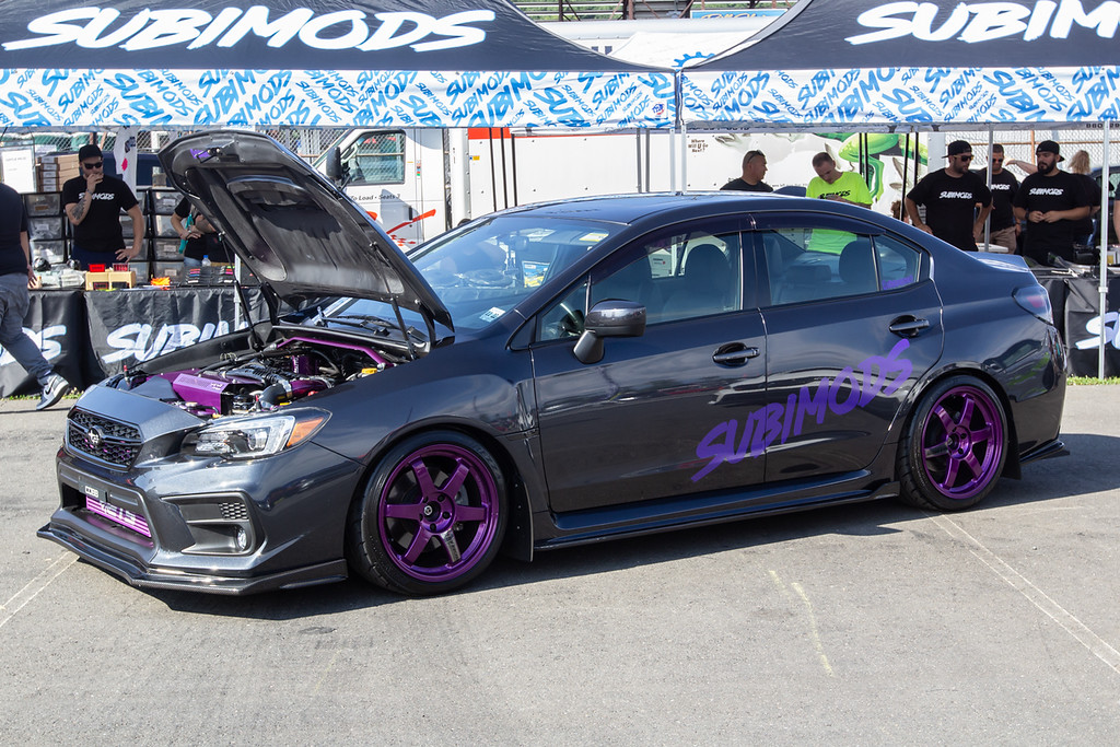 Today's SoupedUpSaturday is brought to you by this Midnight STI ...