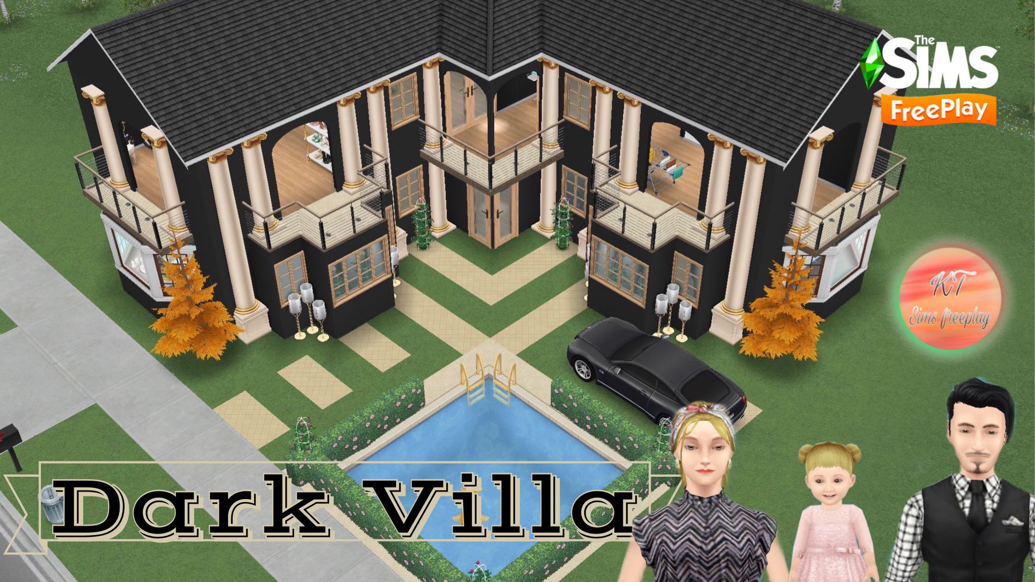 Sims Freeplay Two Story Mansion