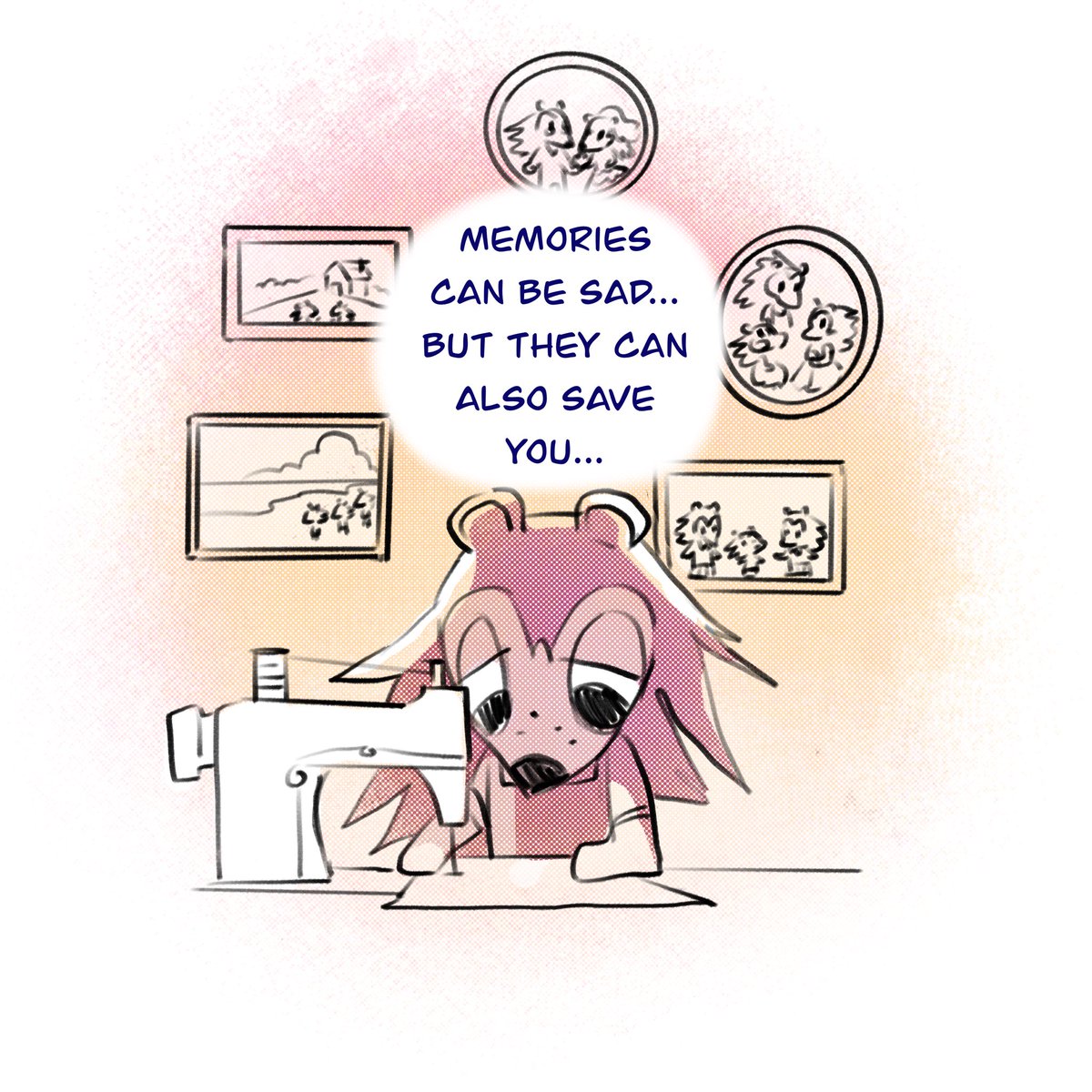 「Sable & Tom Nook (2/4) #acnh 」isaの漫画