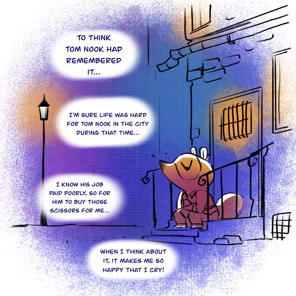 「Sable & Tom Nook (2/4) #acnh 」isaの漫画