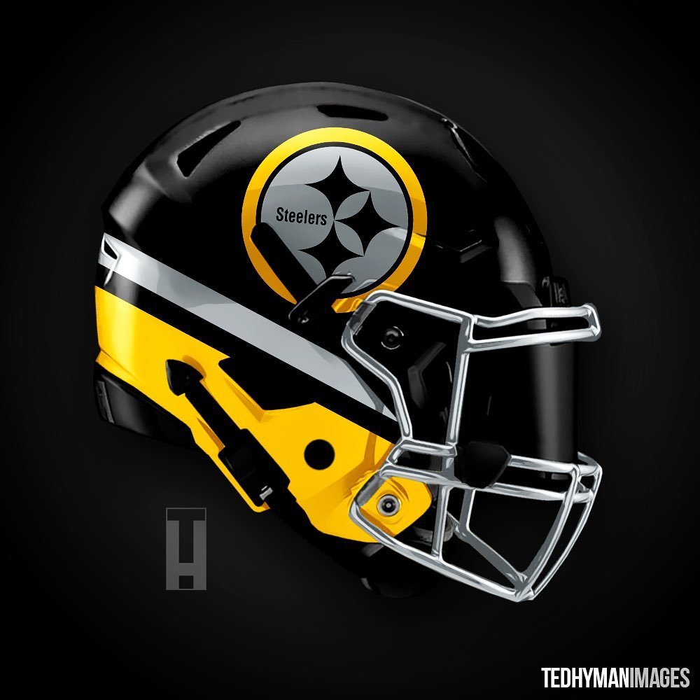 Steelers Helmet at Savannah Eades blog