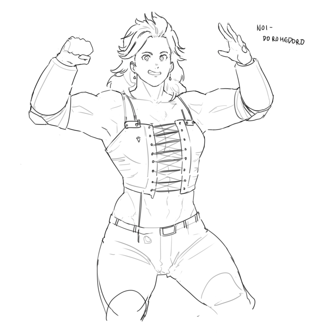 「Last night's sketches pt 1 」Rich Sの漫画