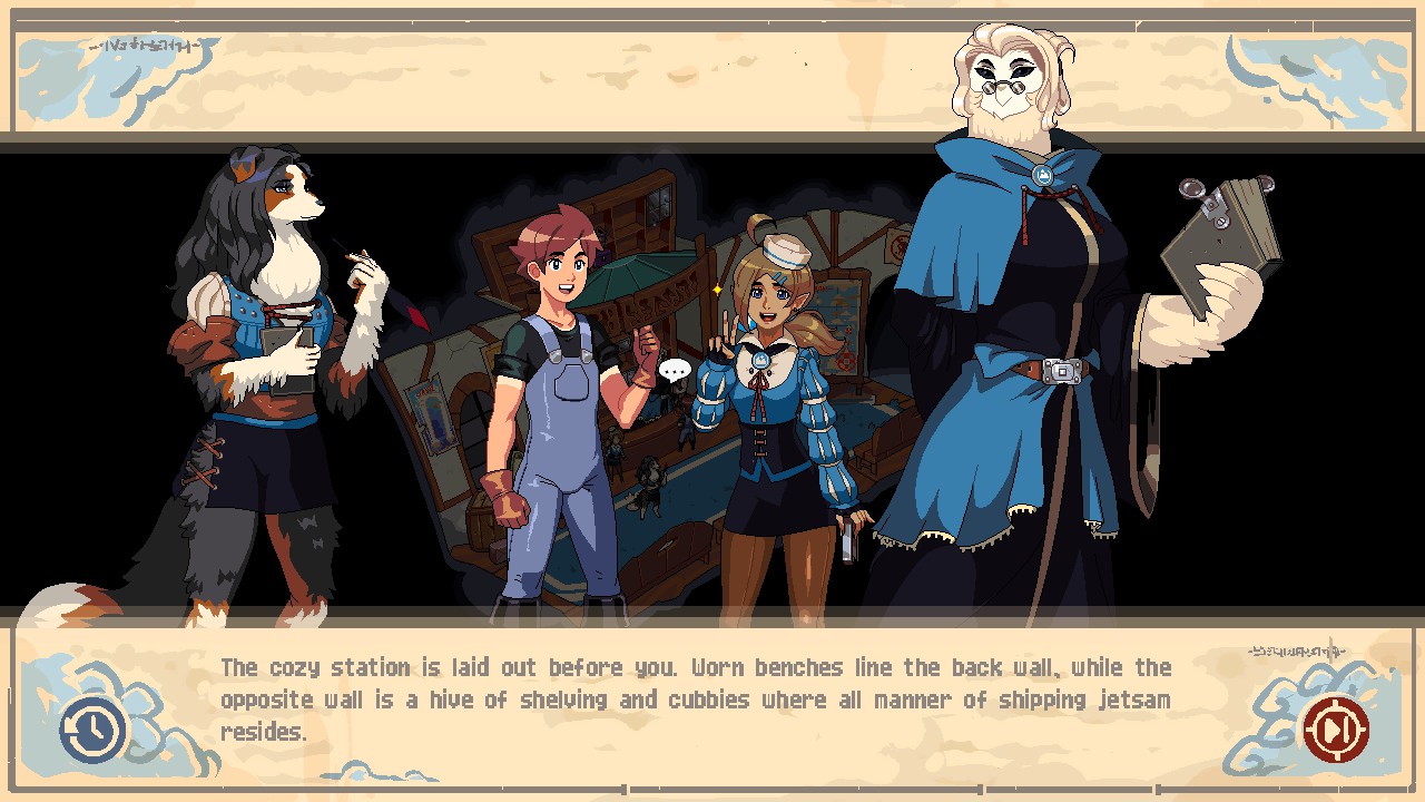 Shuka@ゲーム用 on Twitter: "#cloudmeadow の住人はわりと色んな種類がいるのう。犬のお姉さん、人間から鳥人、サメ人、イエティとか。他にもいろいろ。 https ...