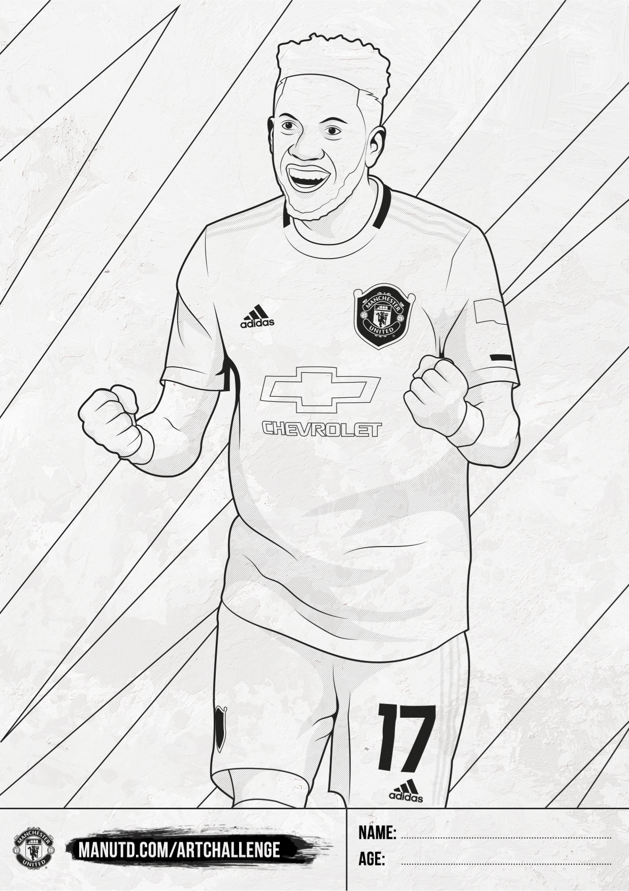 Manchester United Coloring Sheets