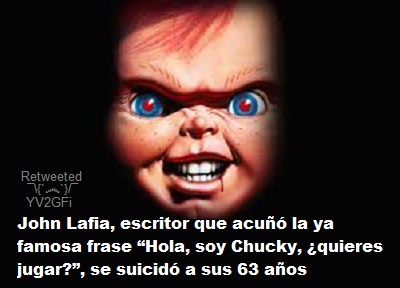 pobre proteccion Irradiar frases de chucky el muñeco diabolico ratón o ...