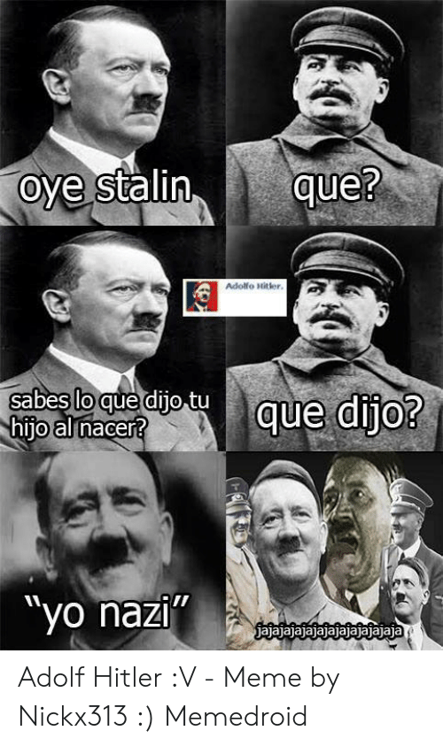 Stalin And Hitler Meme