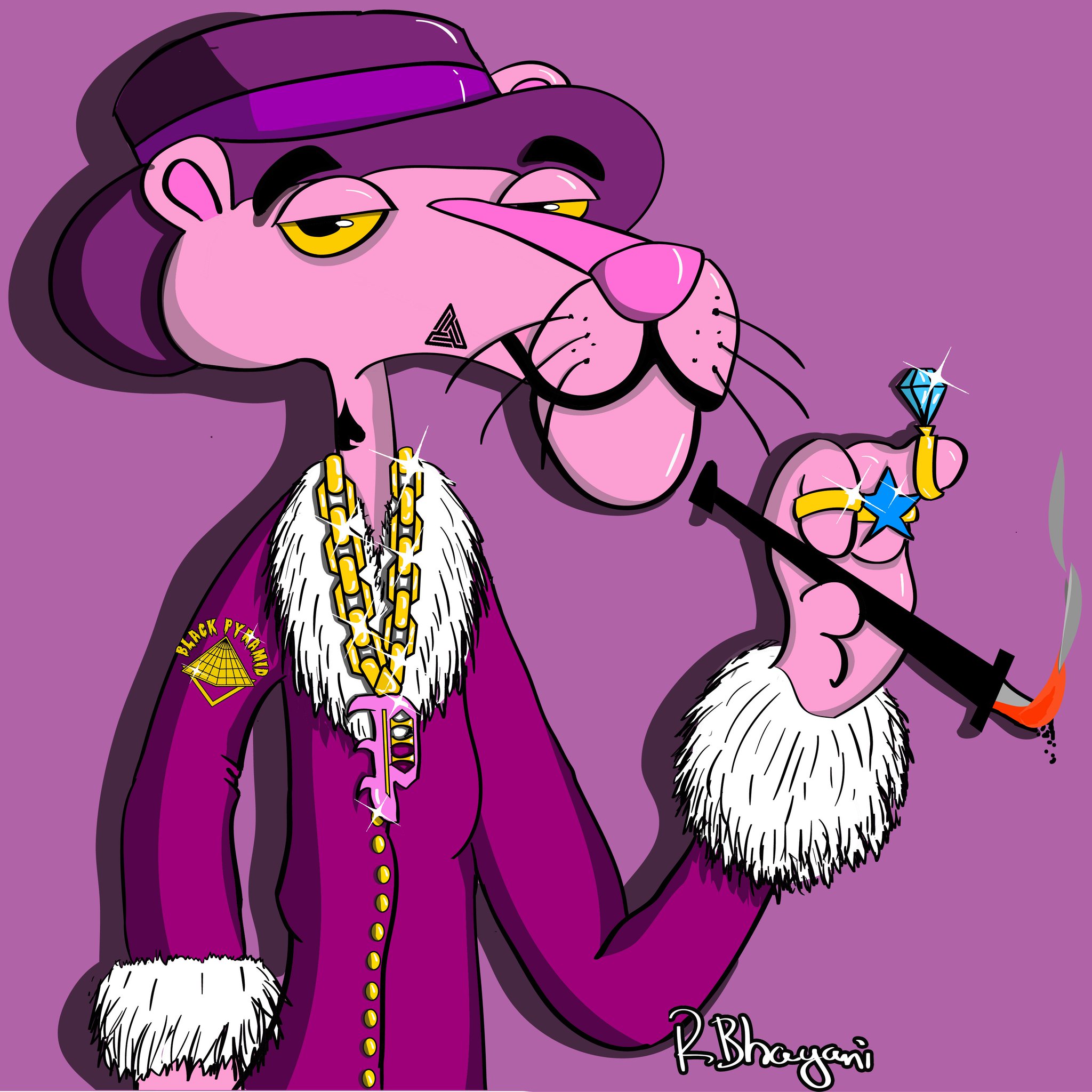 Gangster Pink Panther