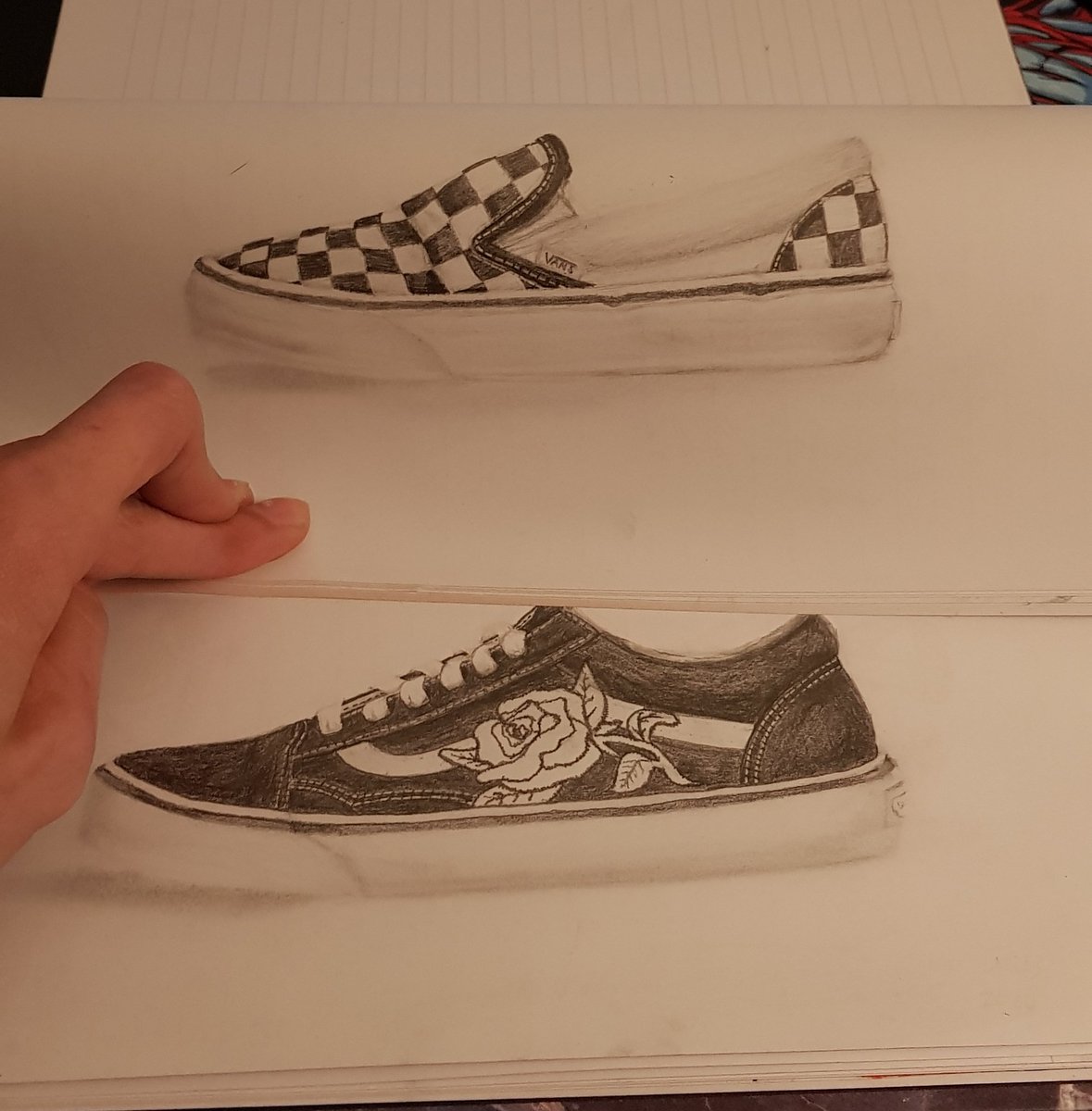 Vans Shoe Sketch