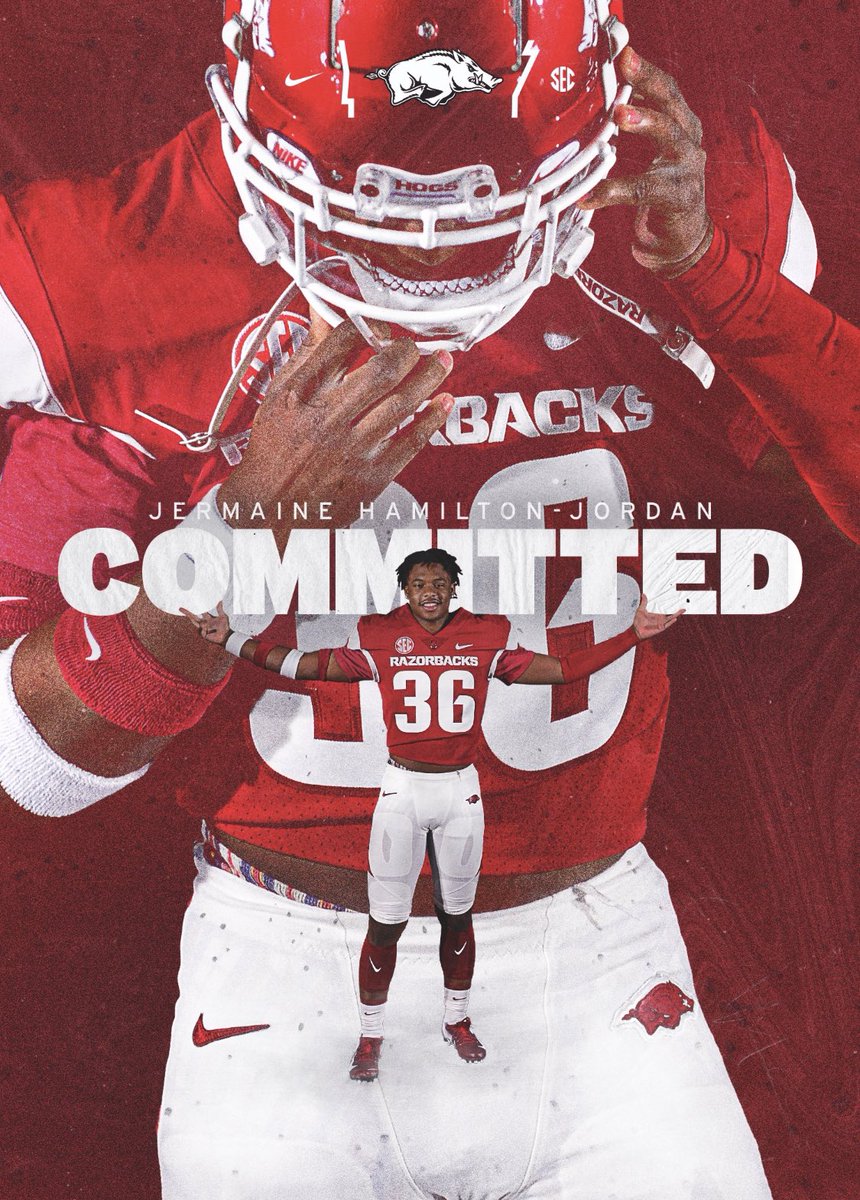 2021 3* LB/S Jermaine Hamilton-Jordan commits to Arkansas : r/CFB