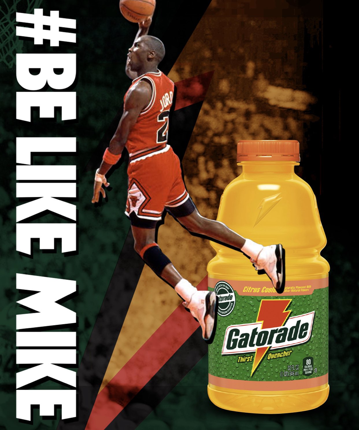Gatorade Magazine Advertisements
