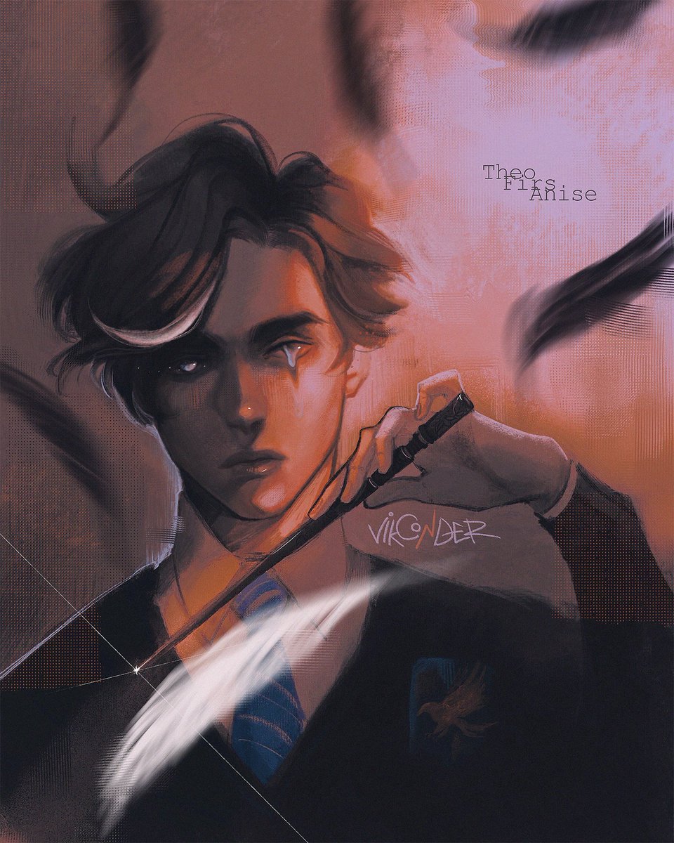 「my harry potter character - Theo from Ra」|ʞ ı ʌ • в и к 🦊🍑🧡のイラスト