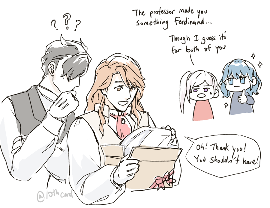 「ferdie in feh ferdie in feh!! i want them to get along 」Lindaaaaの漫画