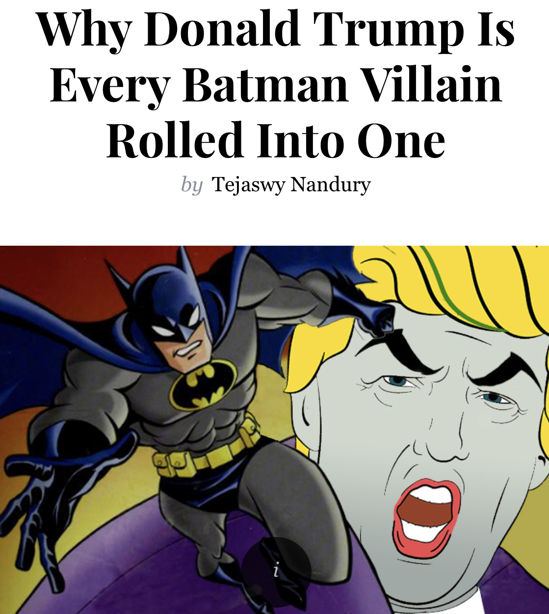Donald Trump Batman Memes Barron Trump: Donald Trump's Youngest Son To