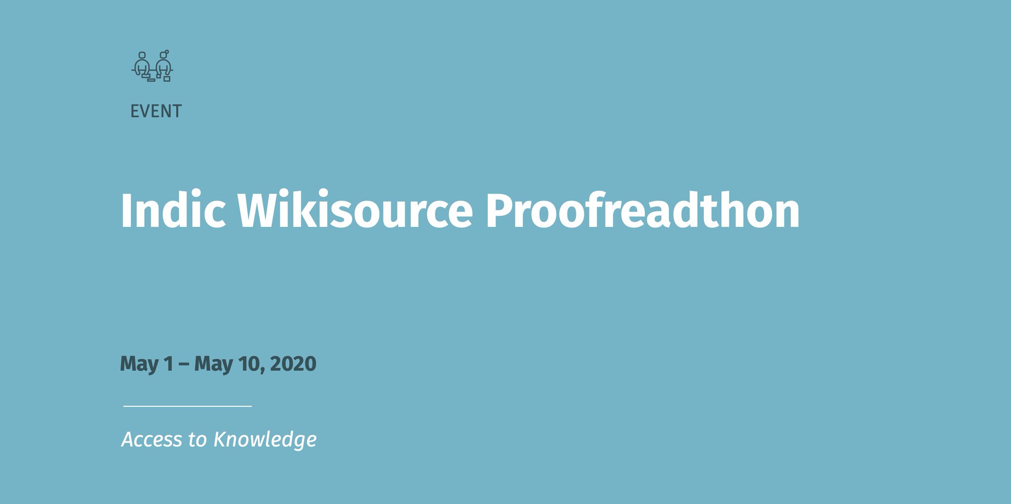 Centre for Internet and Society on Twitter: "The “Indic Wikisource ...