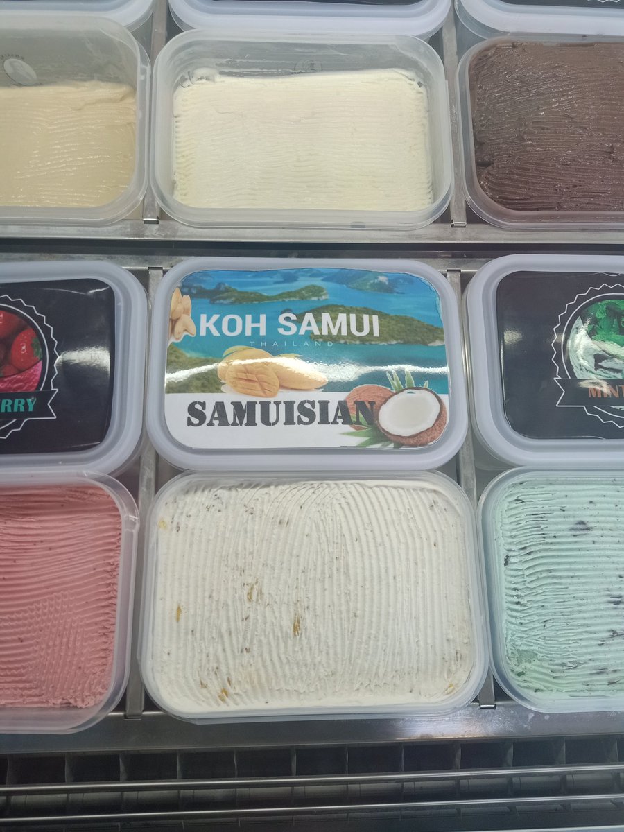 samui สมุย ice cream. I work at Rossini ice cream (@pumpui_am) | Twitter