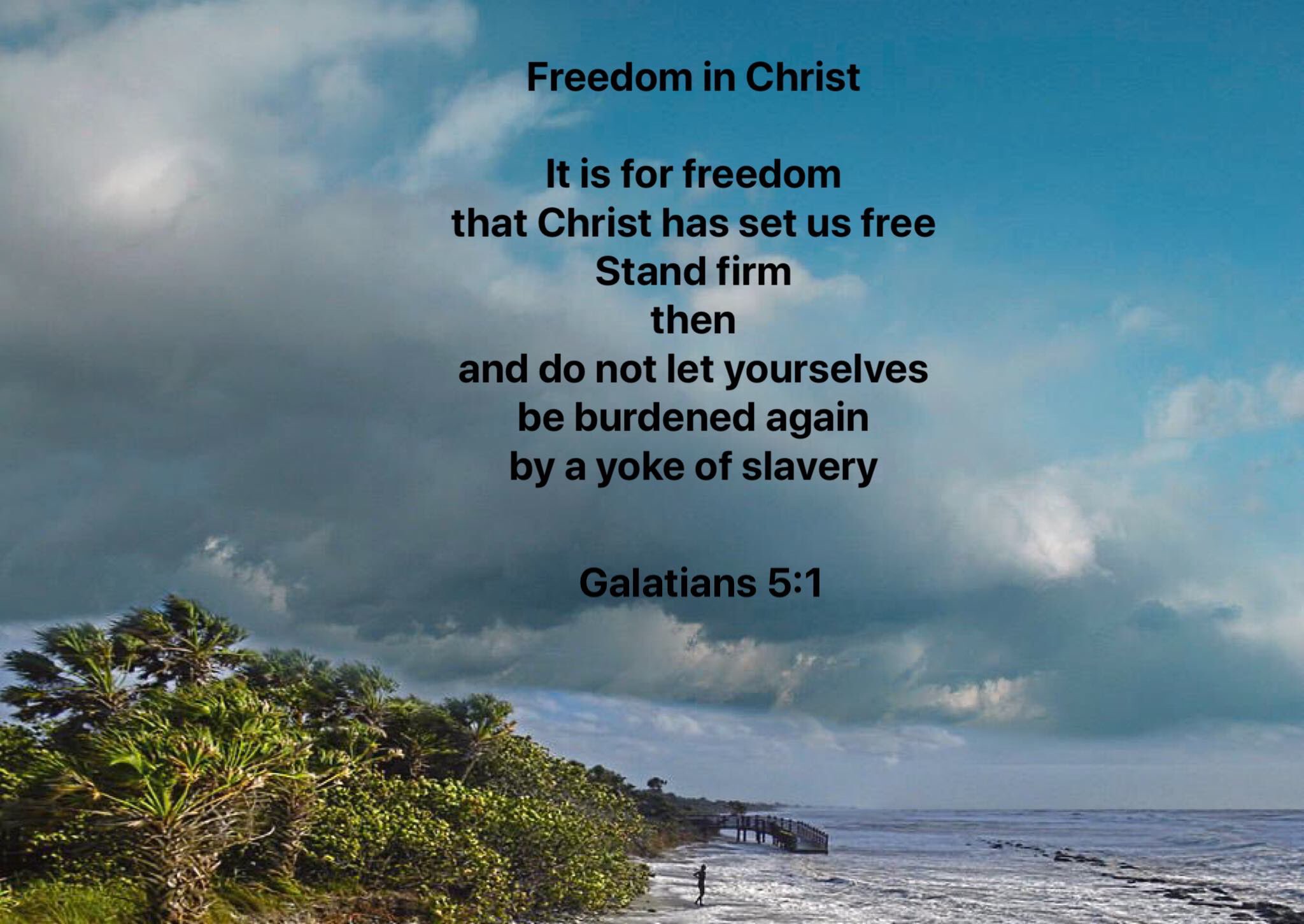 Freedom In Christ Bible Verse