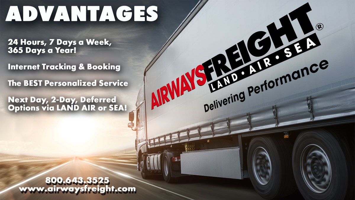 Welcome • Airways Freight