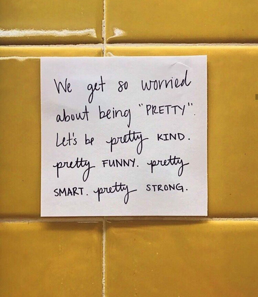 Being Pretty Quotes