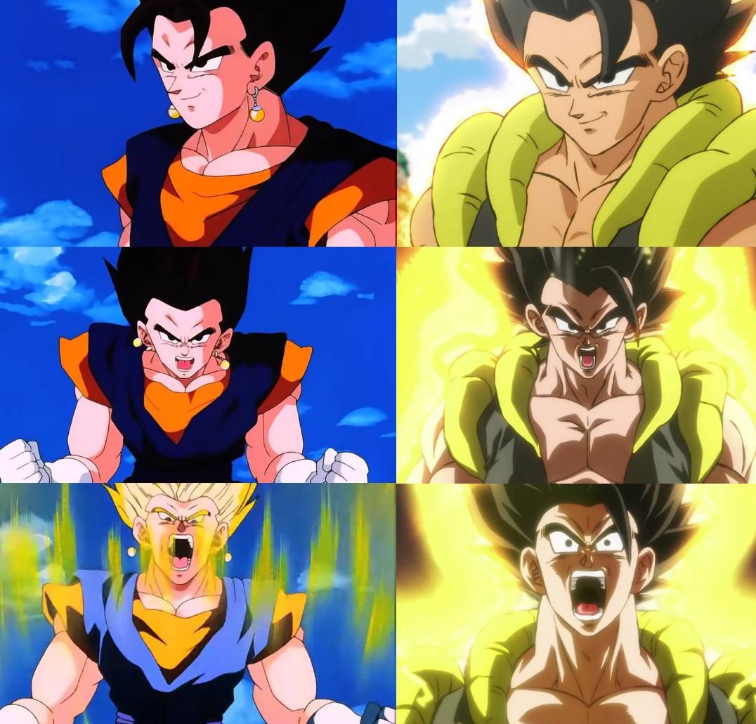 Gogeta And Vegito Vs Broly