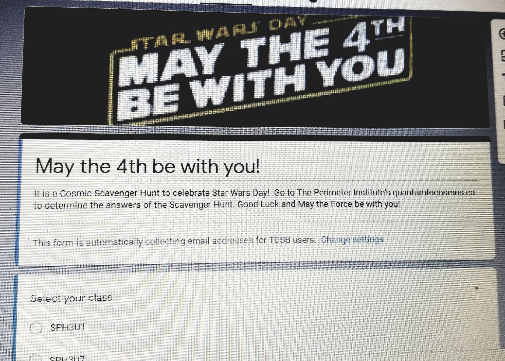 MsTorrie♥️Physics on Twitter: "Happy May the 4th everyone! To celebrate ...