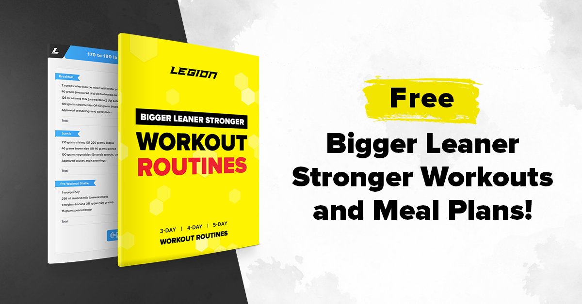 Bigger leaner stronger workout program - lokasinscribe
