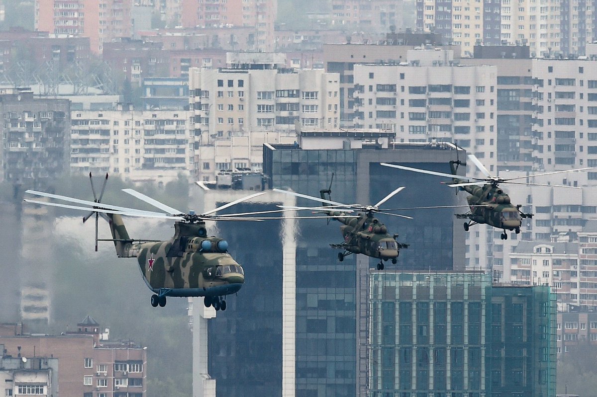 Thread by @RALee85: Victory Day Parade practice continues at the ...