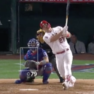 Lance Brozdowski on Twitter: "Mike Trout adjusting to high and low pitches. #Angels A fun ...