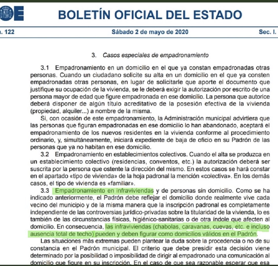 David Cabo on Twitter: "Se deroga por la nueva Resolución, la que se publicó el sábado…