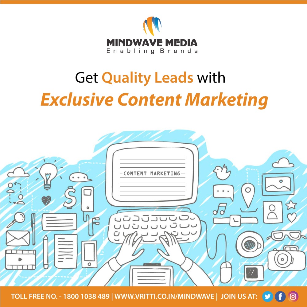 Mindwave Media on Twitter: "Content Marketing is the base of reaching the right target audience ...