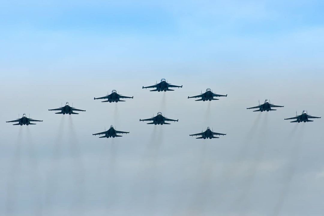 Thread by @RALee85: Victory Day Parade practice continues at the ...