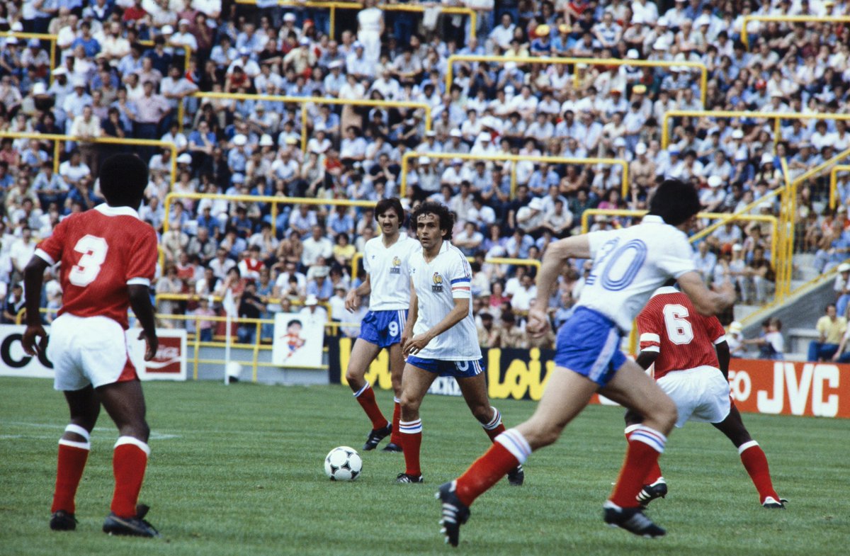 27 - France’s Michel Platini was the only player to score on his ...
