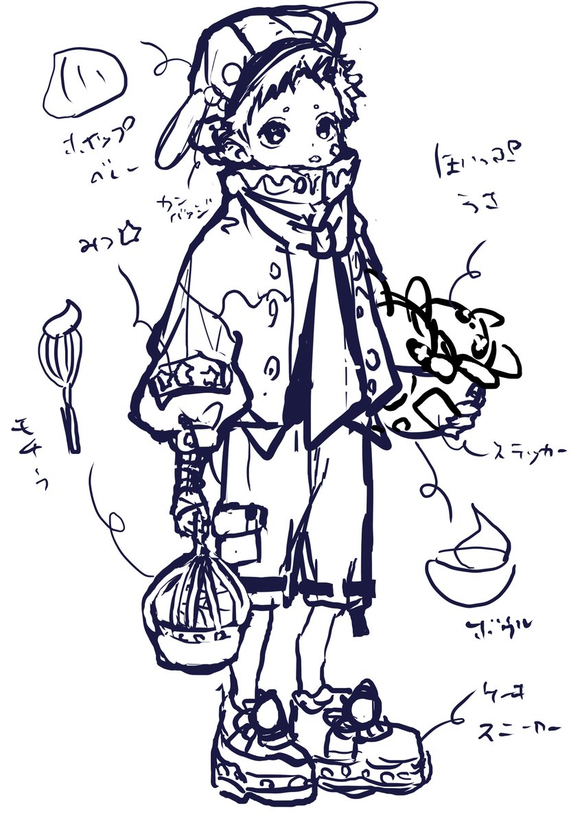 「デザインメモ① 」りふる💐＠C106㈰東4-ﾐ18abの漫画