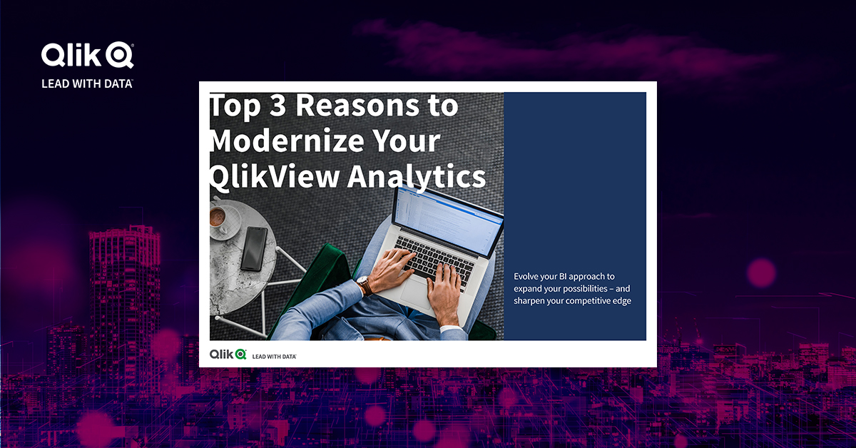 Qlik on Twitter: "ATTN QlikView users: say hello to the next generation of #BI. Check out our ...