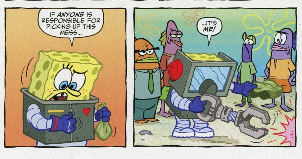 Spongebob Comics out of contextの漫画