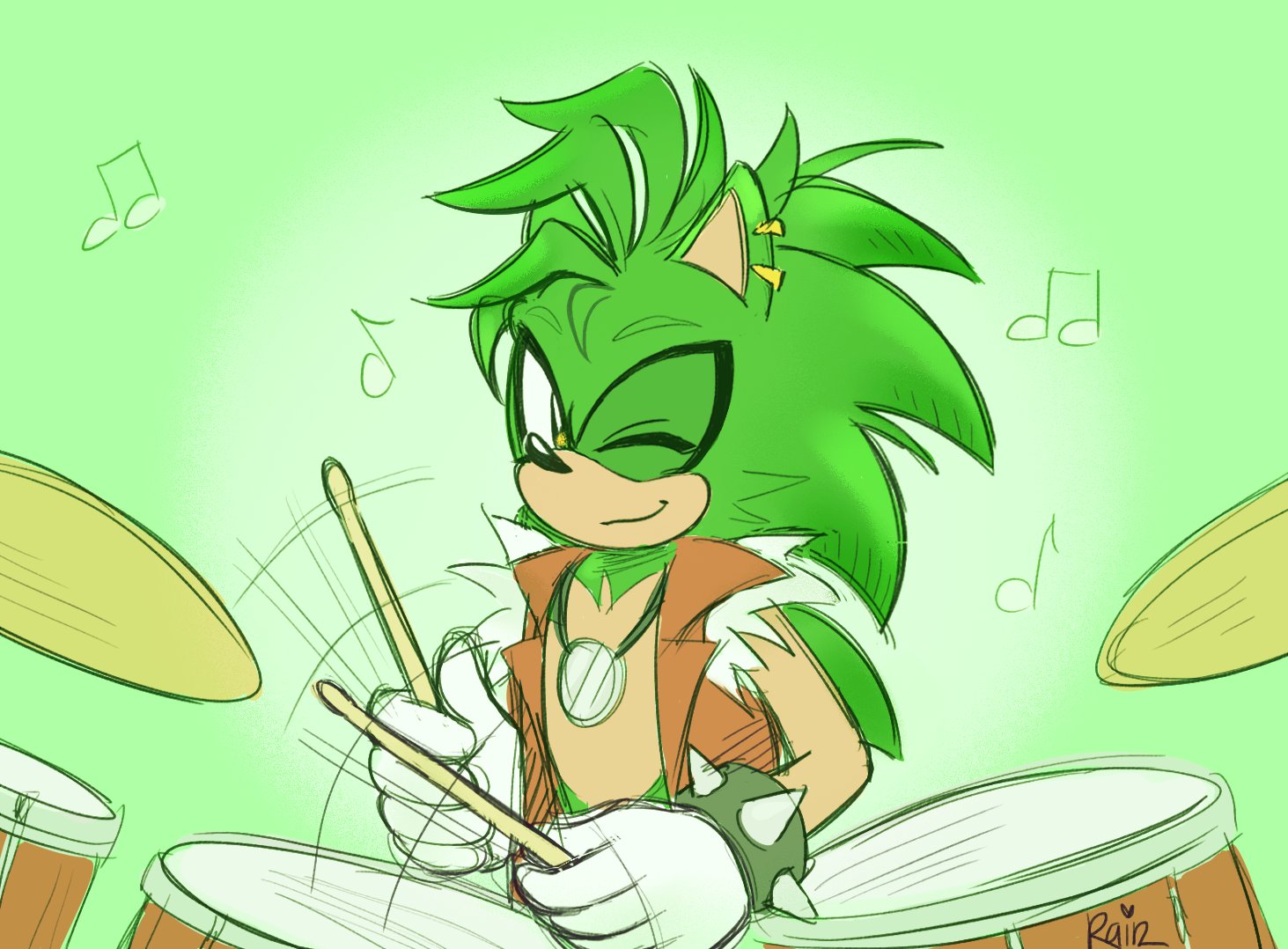Sonic Underground Manic The Hedgehog