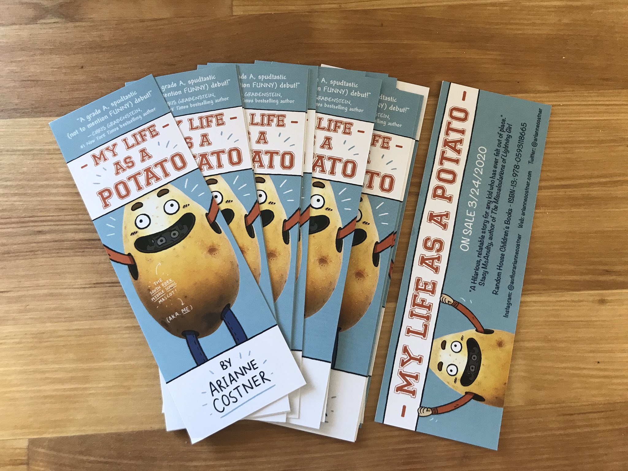 Arianne (MY LIFE AS A POTATO IS OUT!) Costner on Twitter: "Happy # ...