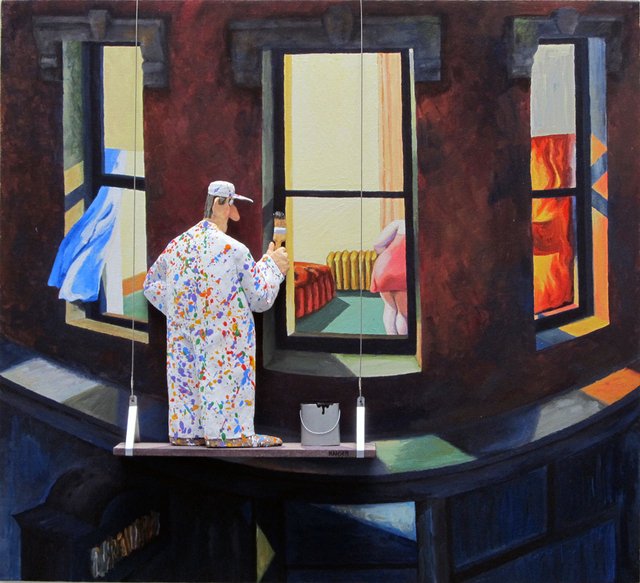 Edward Hopper Night Windows