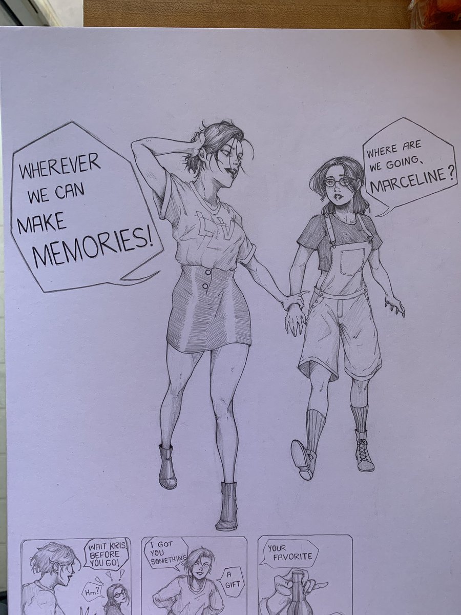 「Oc commission 」Makiの漫画