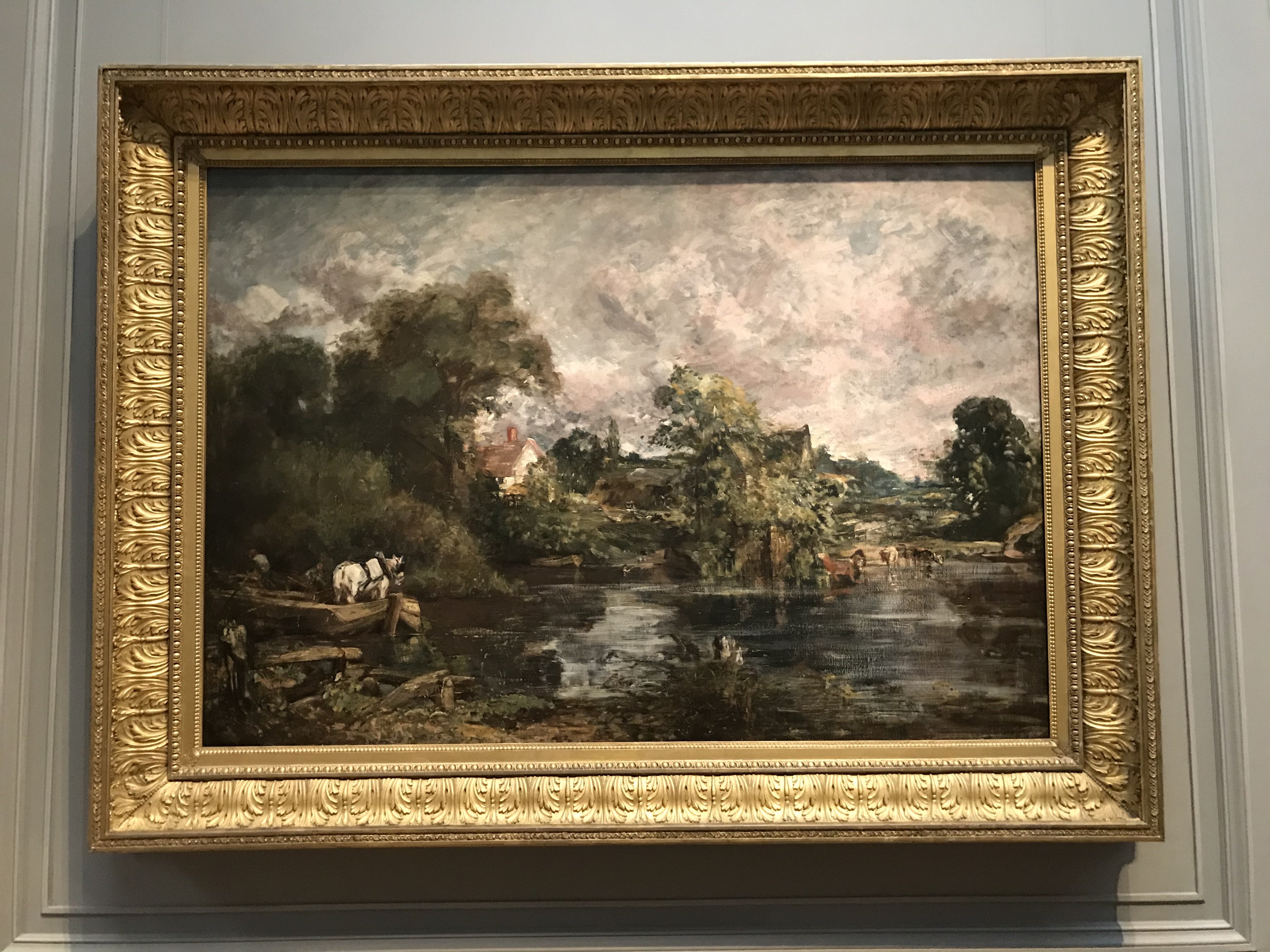 John Constable The White Horse