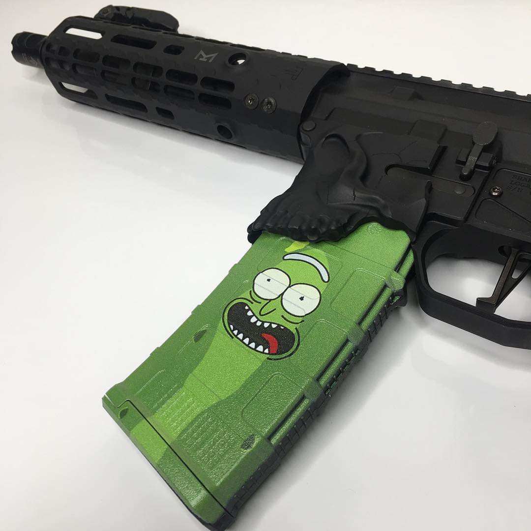 Custom Painted Ar 15 Magazines