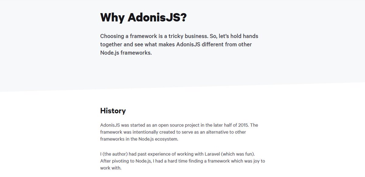 AdonisJS on Twitter: "Well, many frameworks in the Node.js land wraps ExpressJS with some ...